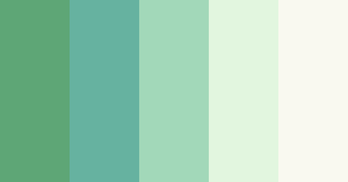 Aqua Forest Color Palette