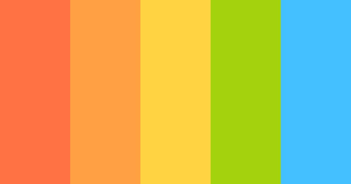 Fun Bot Color Palette