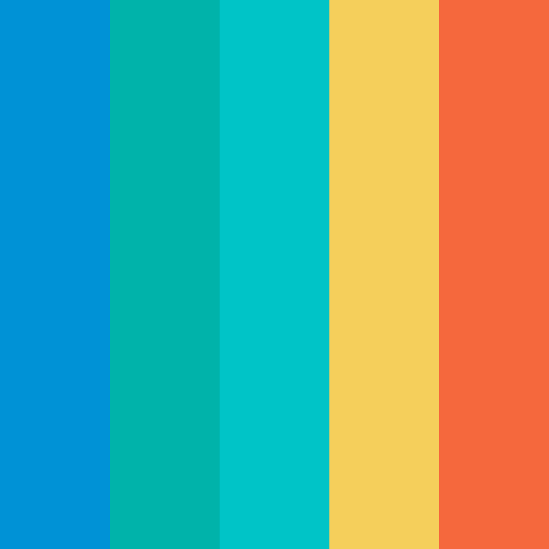 Frutiger Aero Color Palette