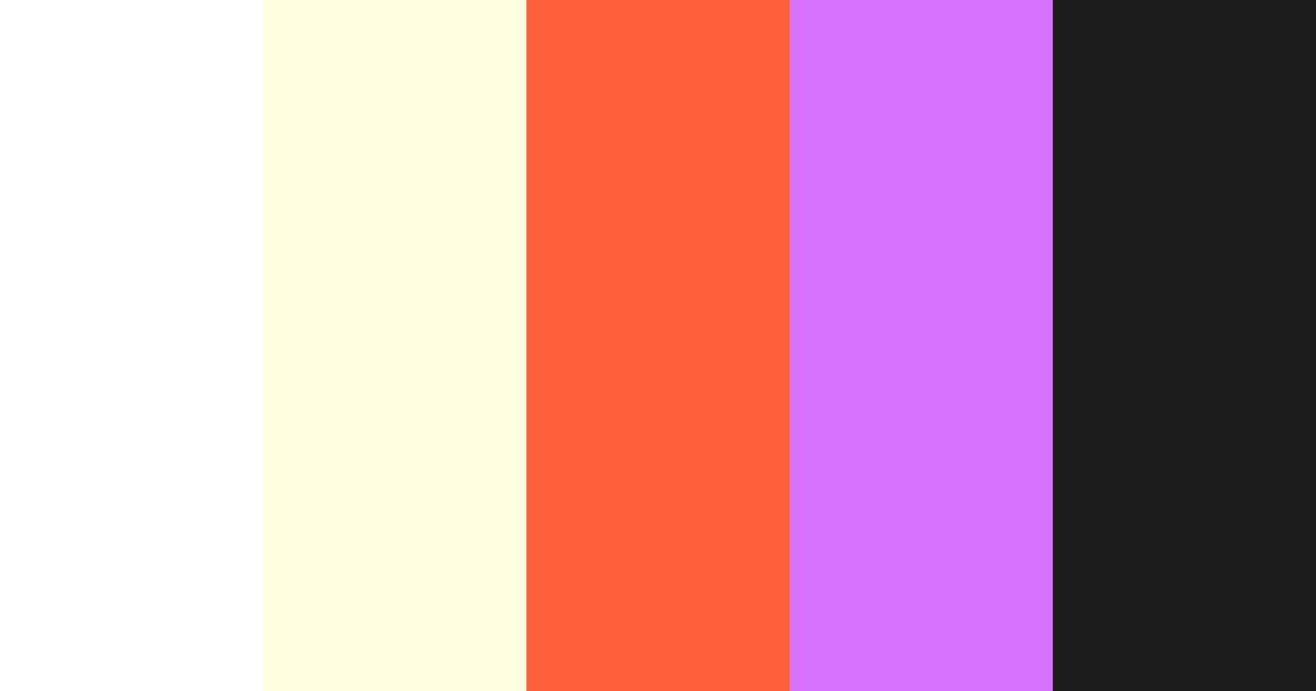 Bright Contrast Color Palette