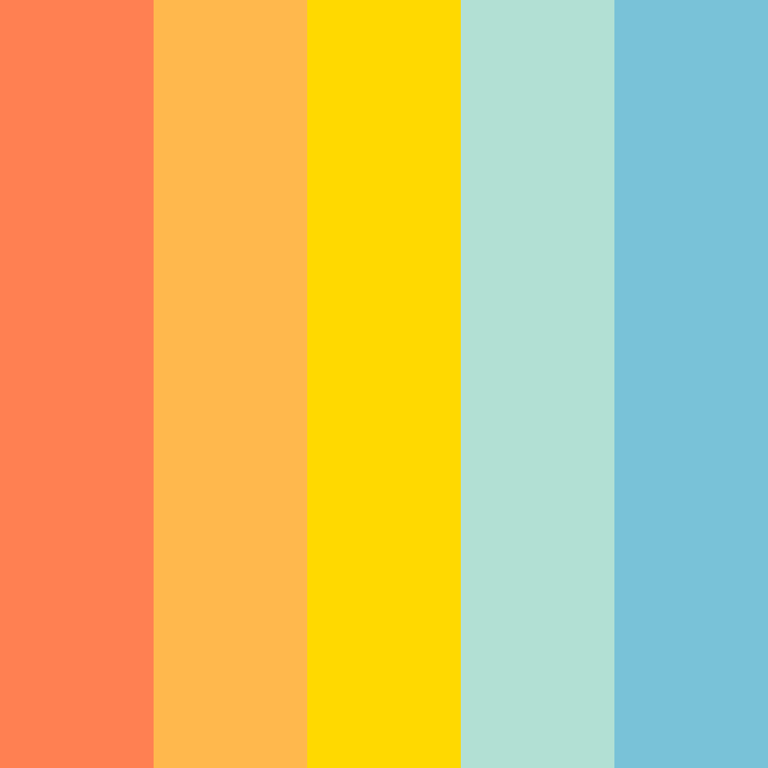 Flowey Color Palette
