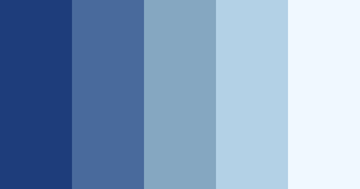 Blue Anubis Color Palette