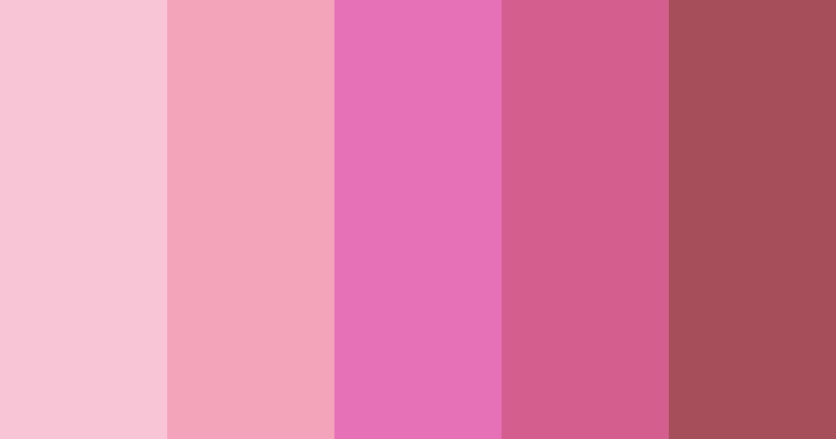 Blooming Blossom Color Palette