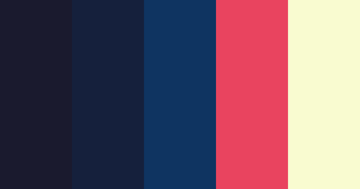Reaper Color Palette