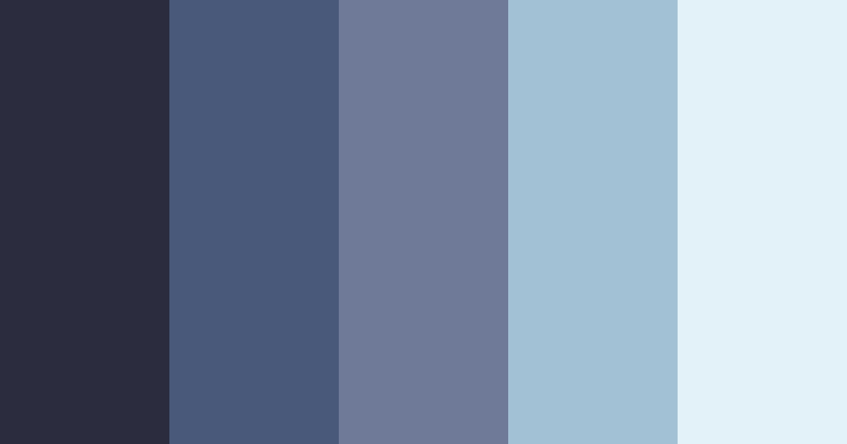 Deep Cavern Color Palette