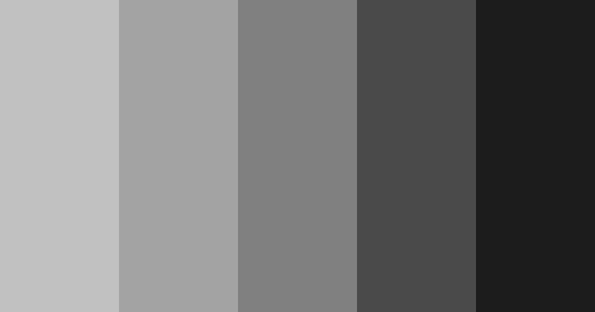 Silver Shadows Color Palette