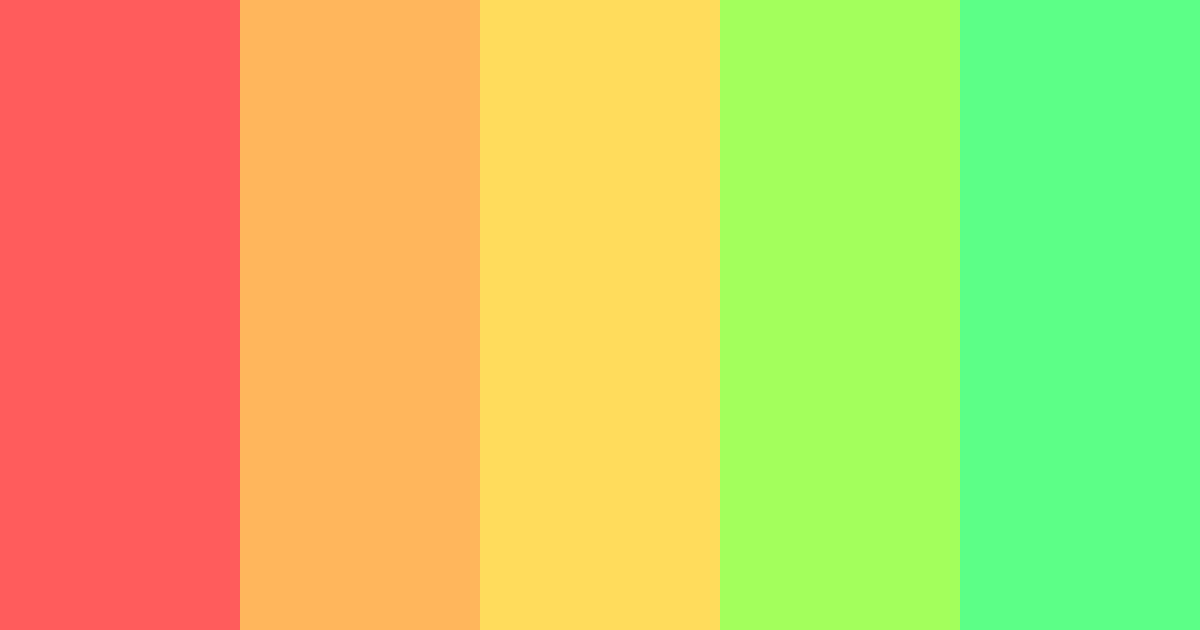 Rainbow Delight Color Palette