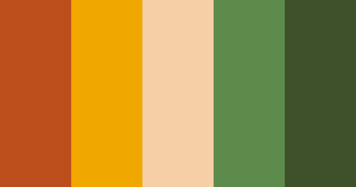 Bar and Grill Color Palette