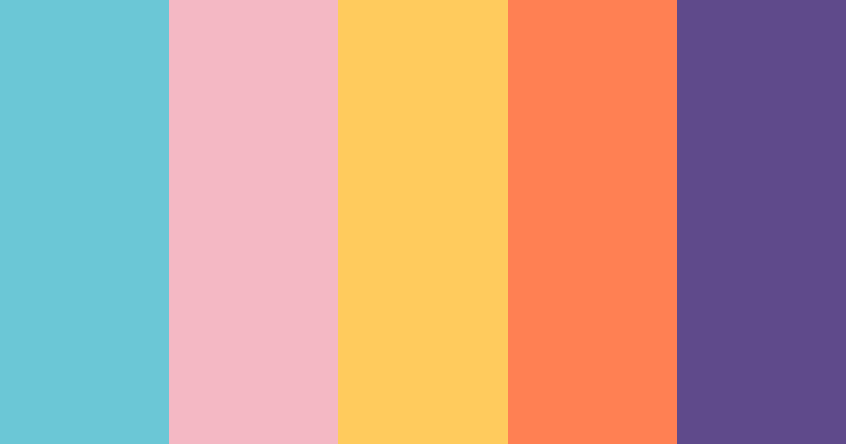 Jellyfish Vtuber Color Palette