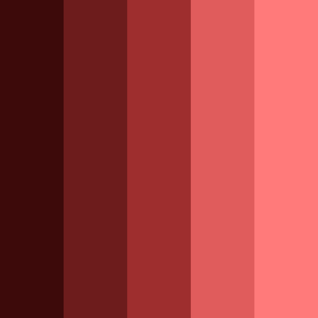 Evil Red Color Palette
