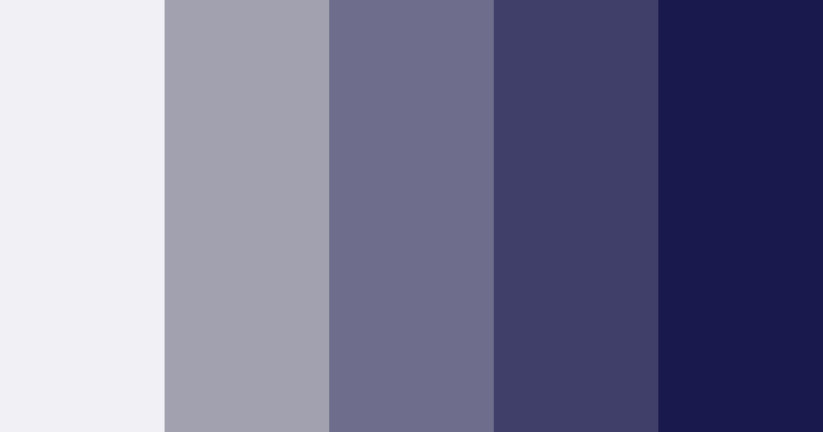 Midnight Mist Color Palette
