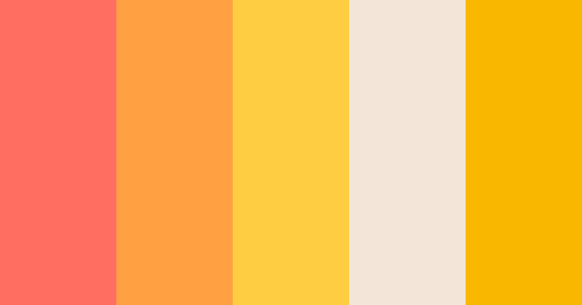 Retro Sunrise Color Palette