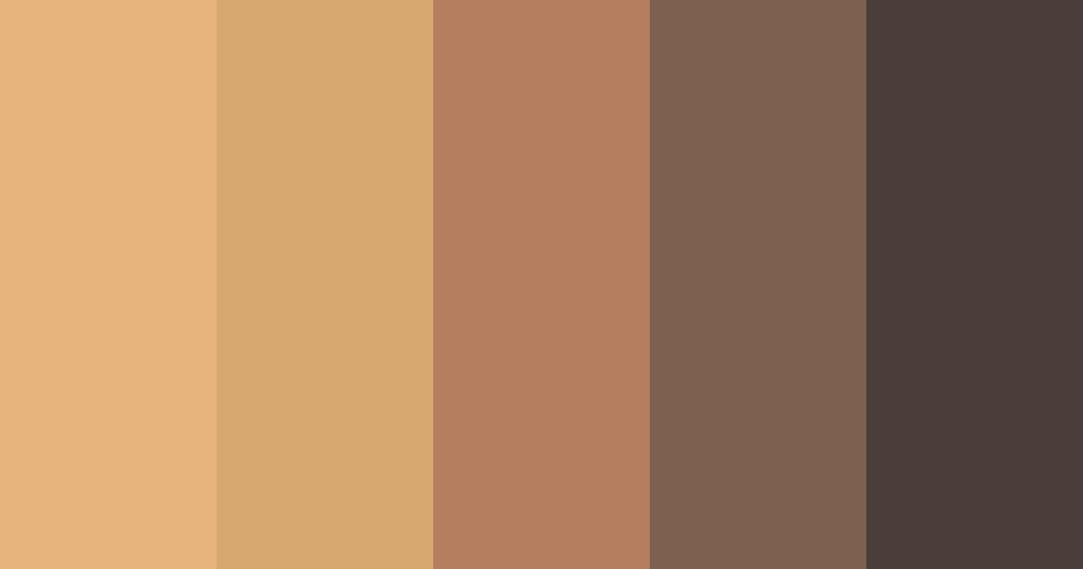 Small Cozy Cafe Color Palette