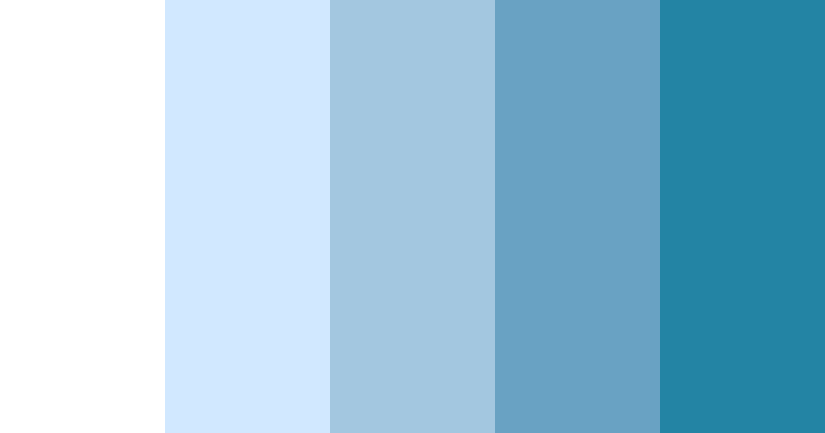Winter Snowflakes Color Palette