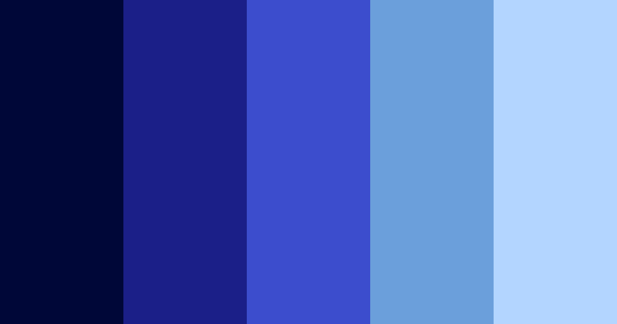 Midnight Sky Color Palette