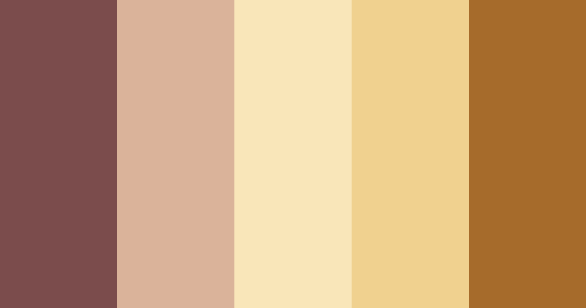 Brown Saturn Color Palette