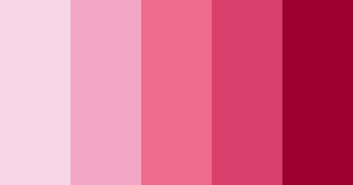 Piggy Pastel Color Palette