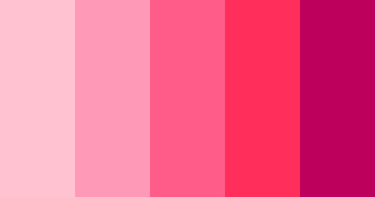 Pink Candy Boy Color Palette