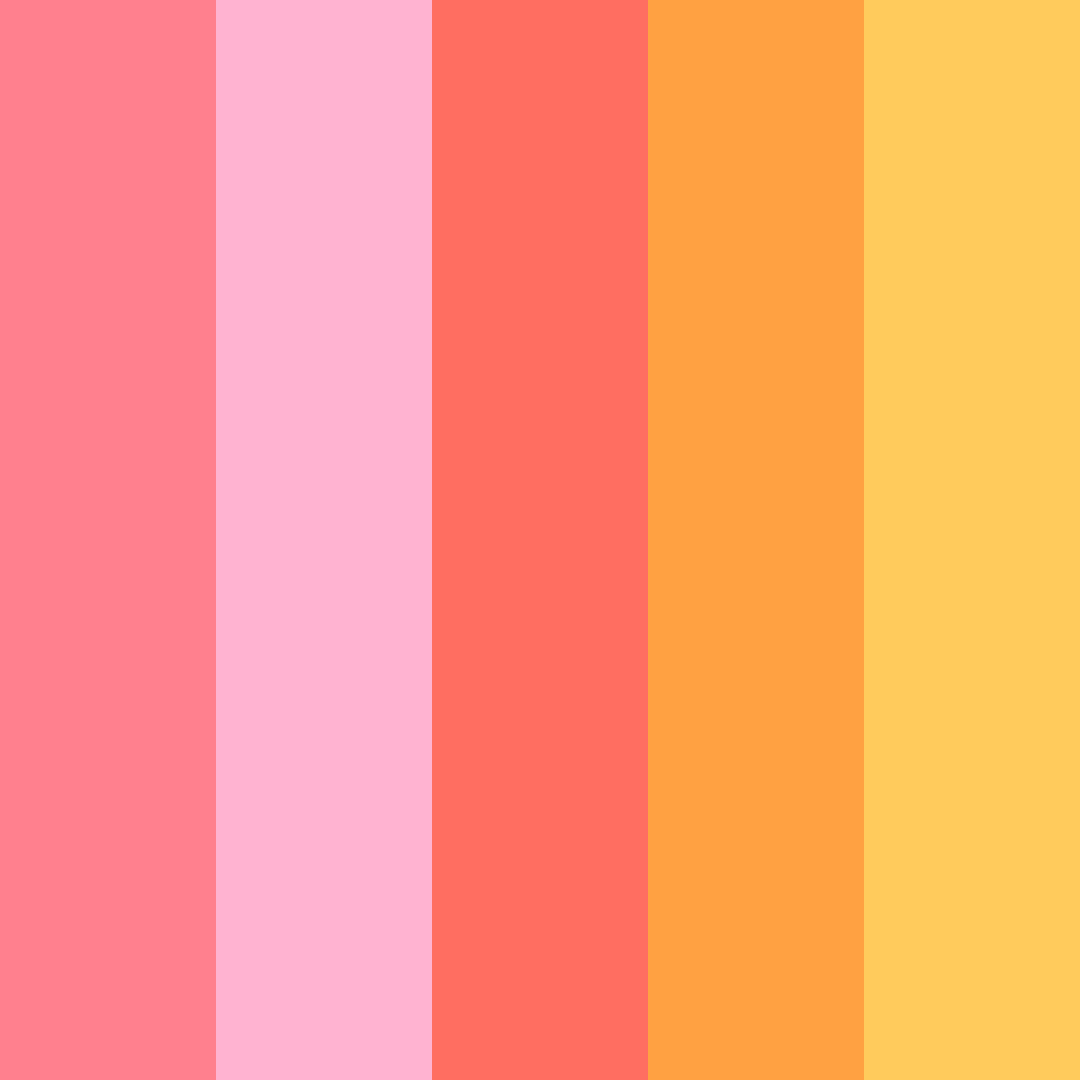 Pink Boy Color Palette