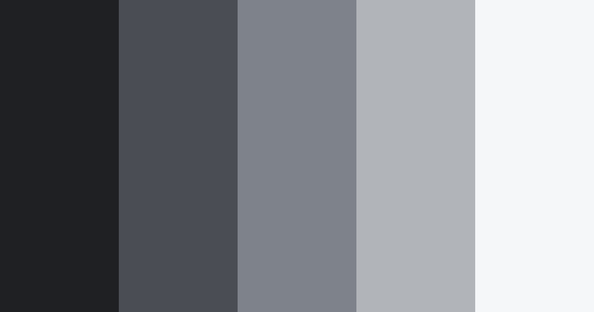 Night Fury Color Palette