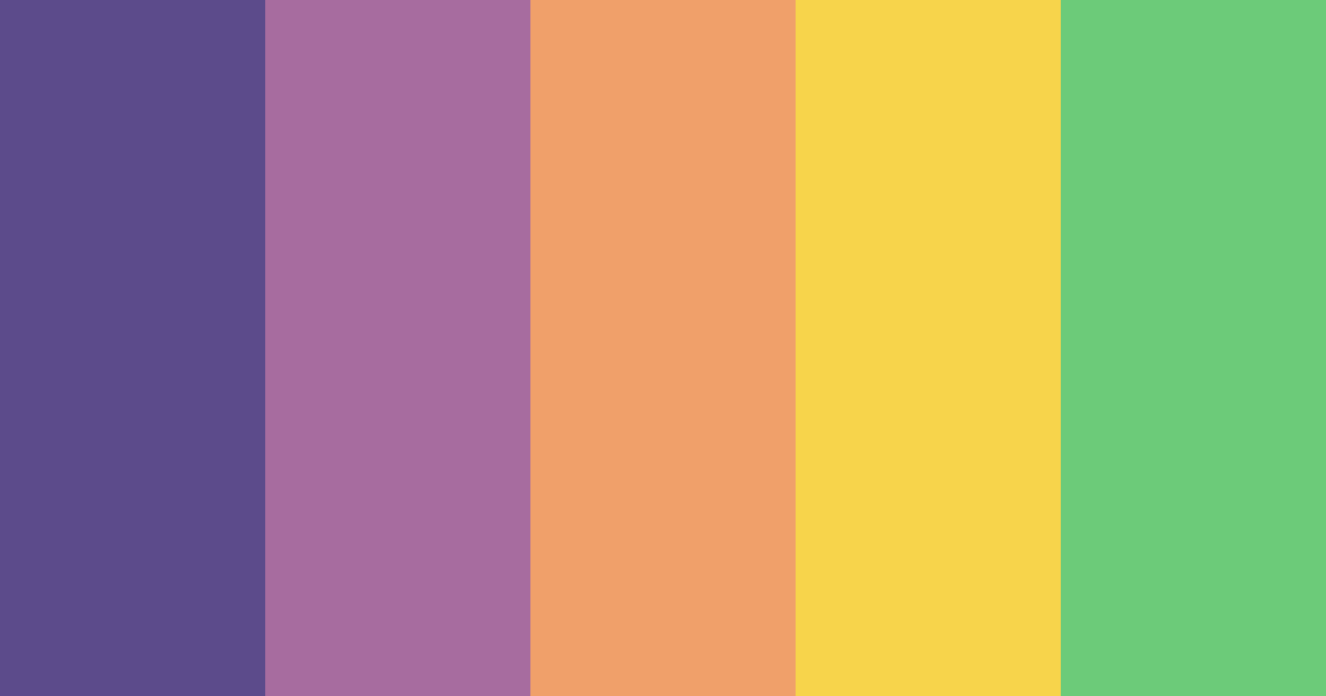 Tetris Block Color Palette