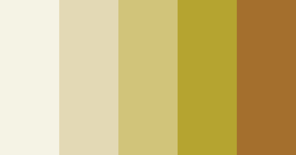Ecru Dream Color Palette