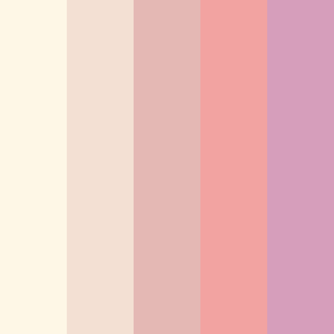 White Lily Cookie Color Palette