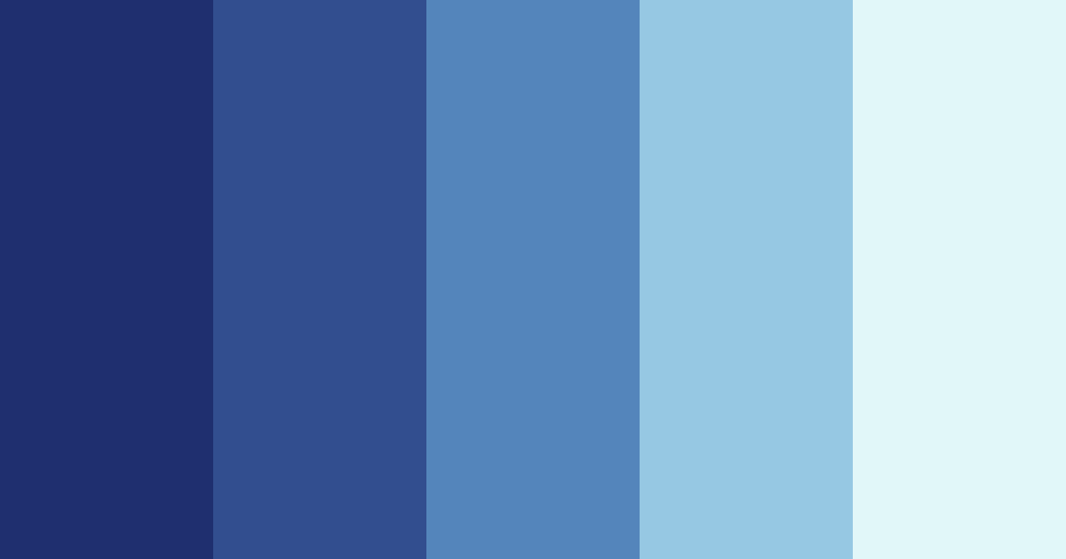 Dark Blue Diamond Color Palette
