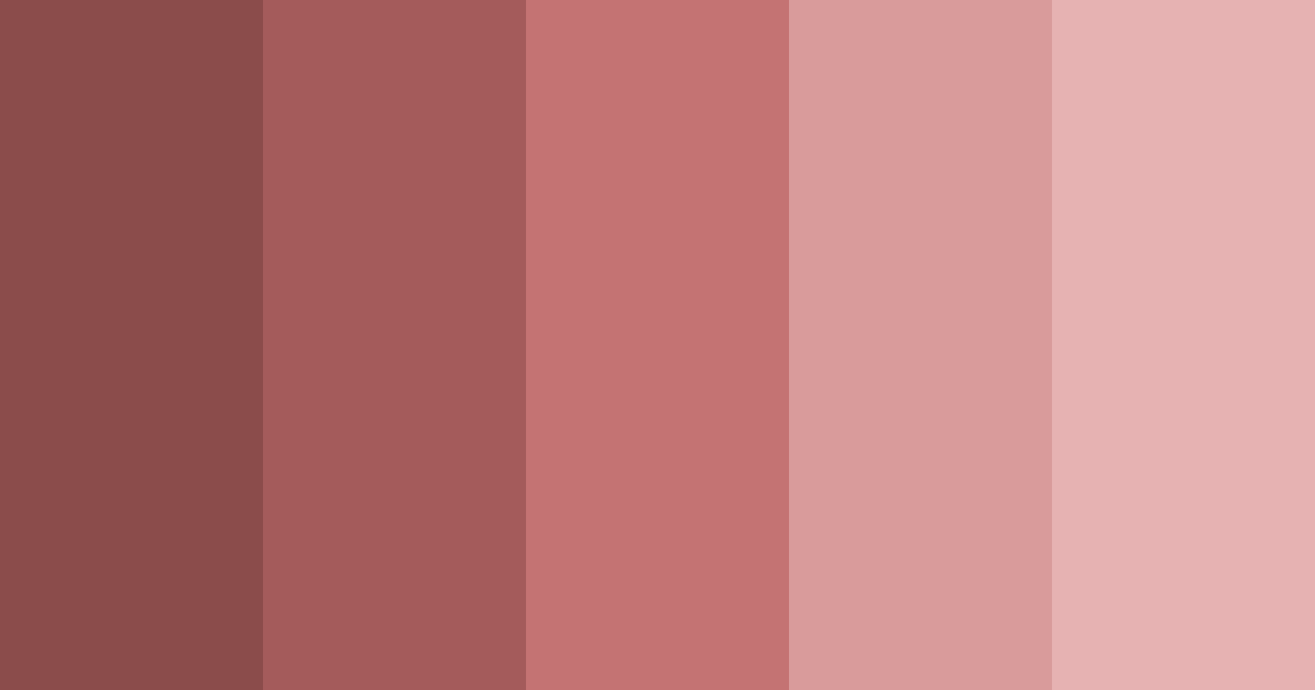 Red Wine Color Palette
