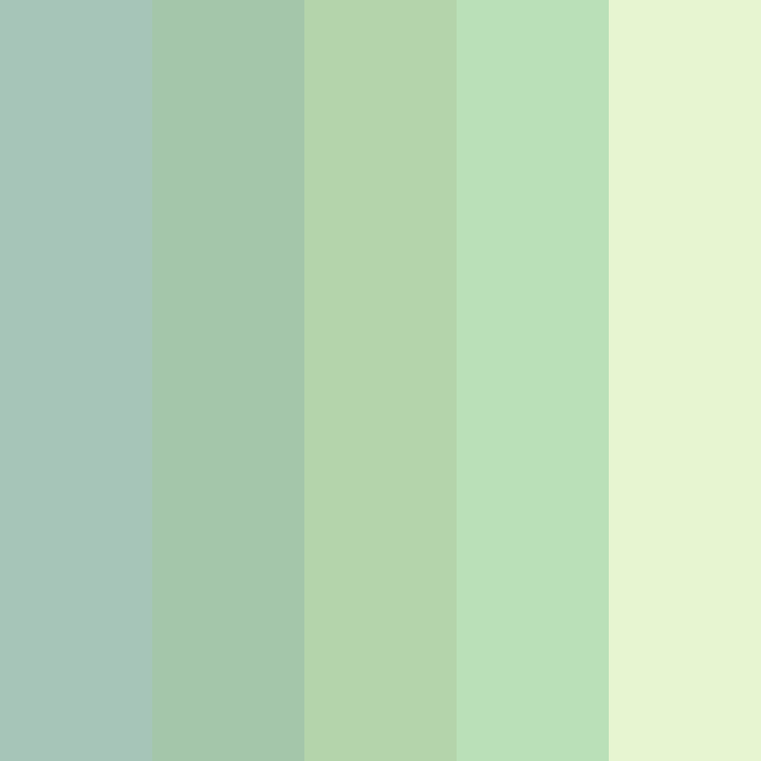 Muted Greens Color Palette