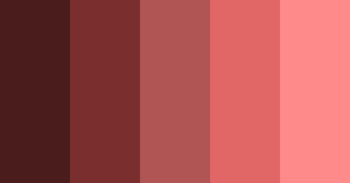 Blood Moon Color Palette