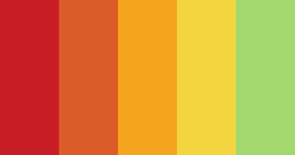 Paleta de colores Red Curtain Call