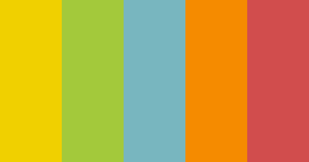 Nutrition Colors Color Palette