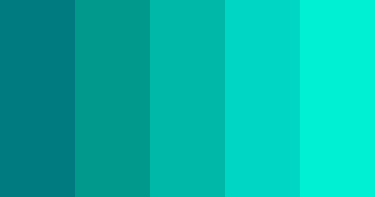 Deep Ocean Color Palette