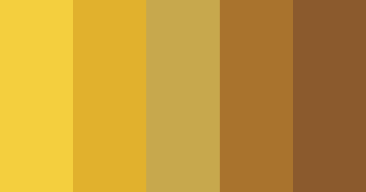 Roti Sunshine Color Palette