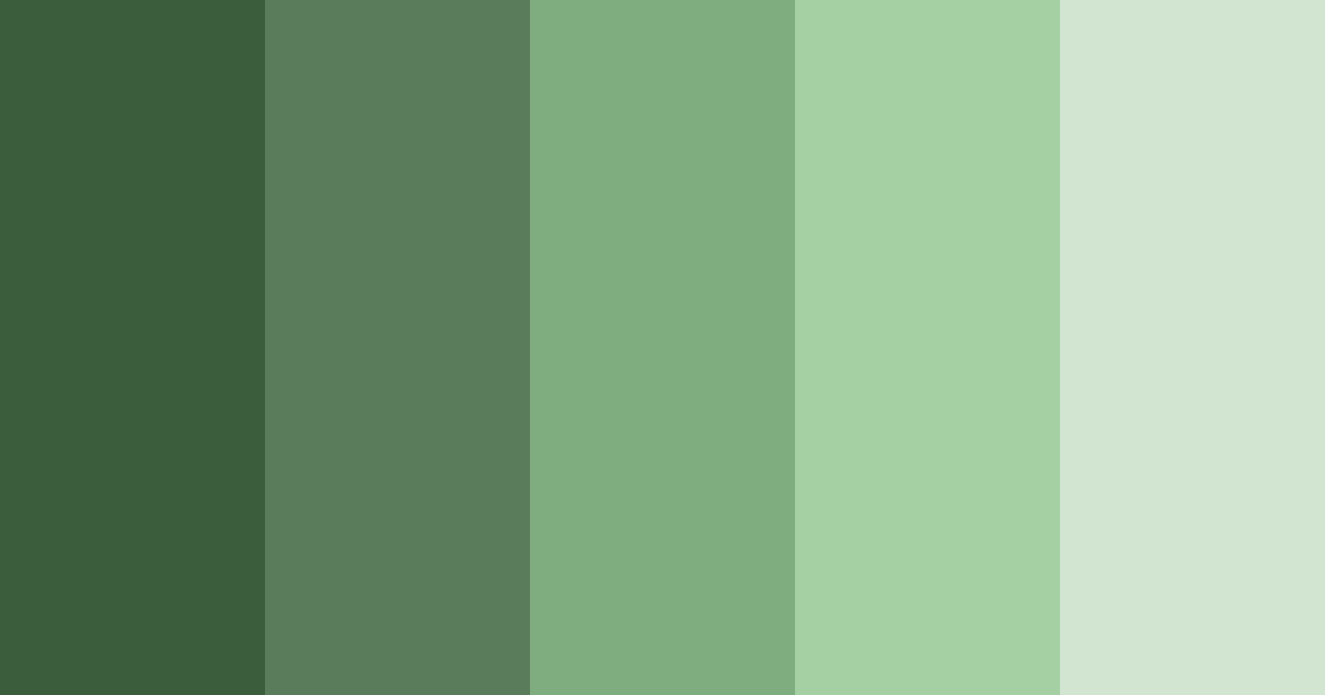 Mystical Forest Color Palette