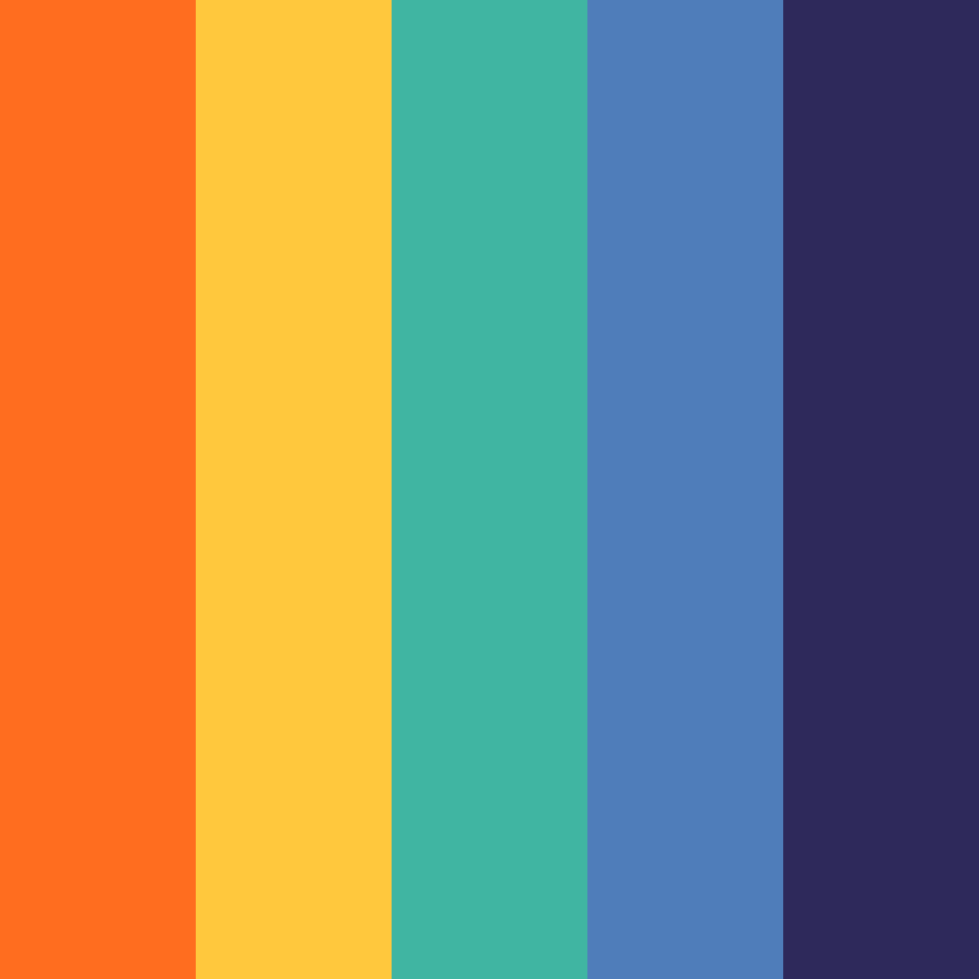 Frutiger Metro Color Palette