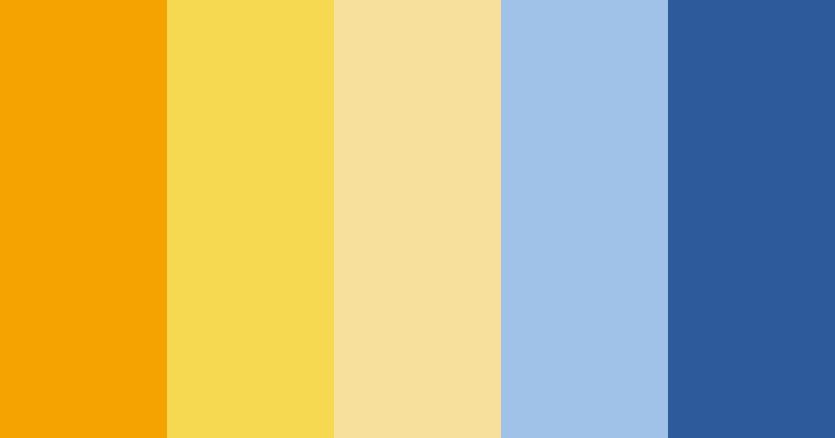 Sunny Amy Color Palette