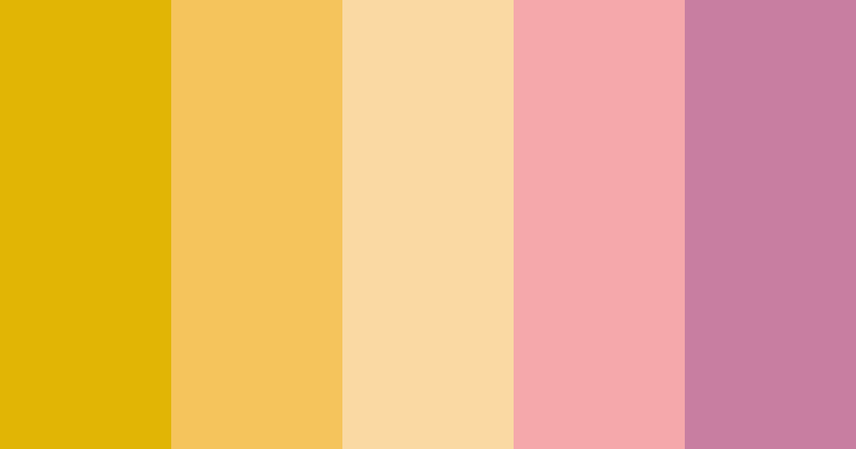 Daifuku Mochi Color Palette