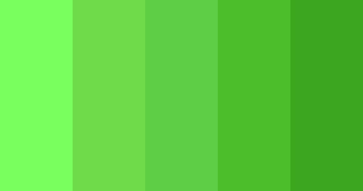 Alien Stage Color Palette
