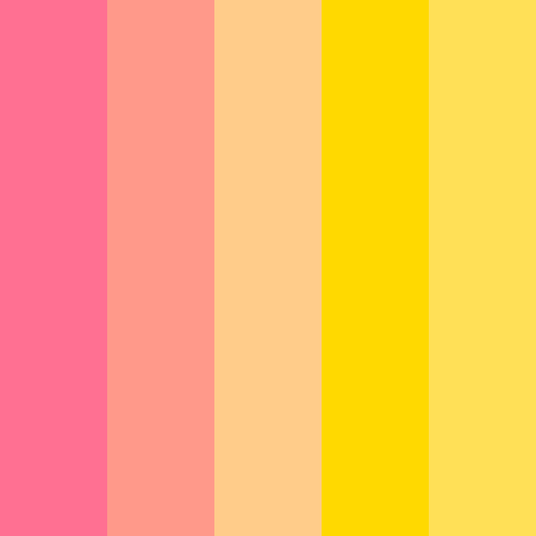 Pink Sunrise Color Palette