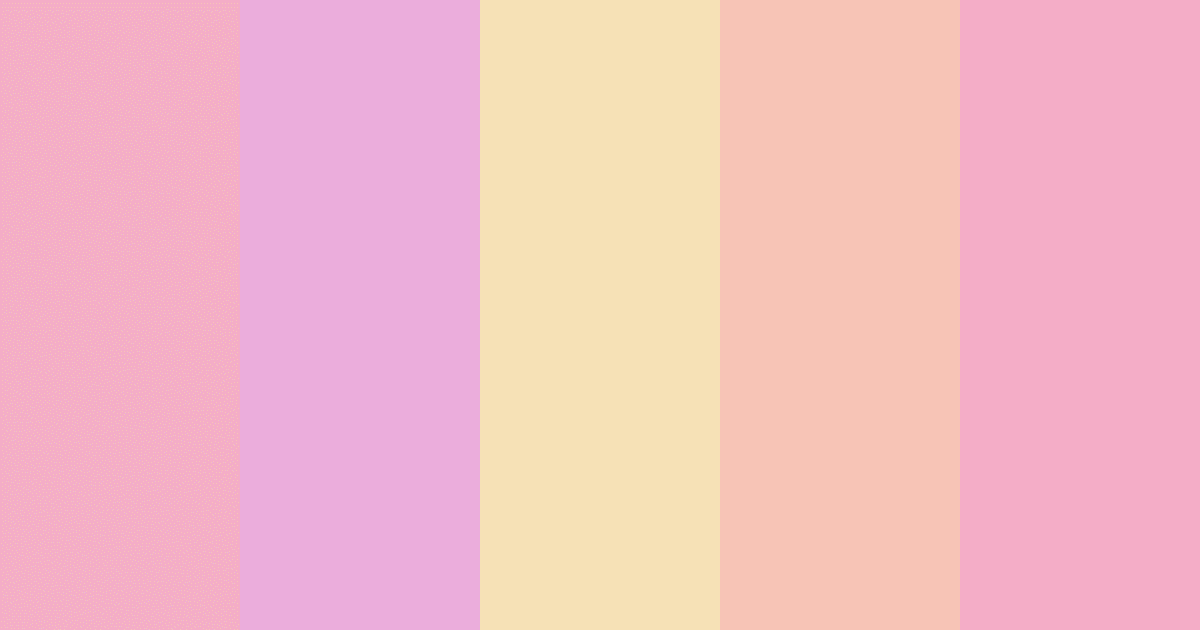 Baby Milkshake Color Palette