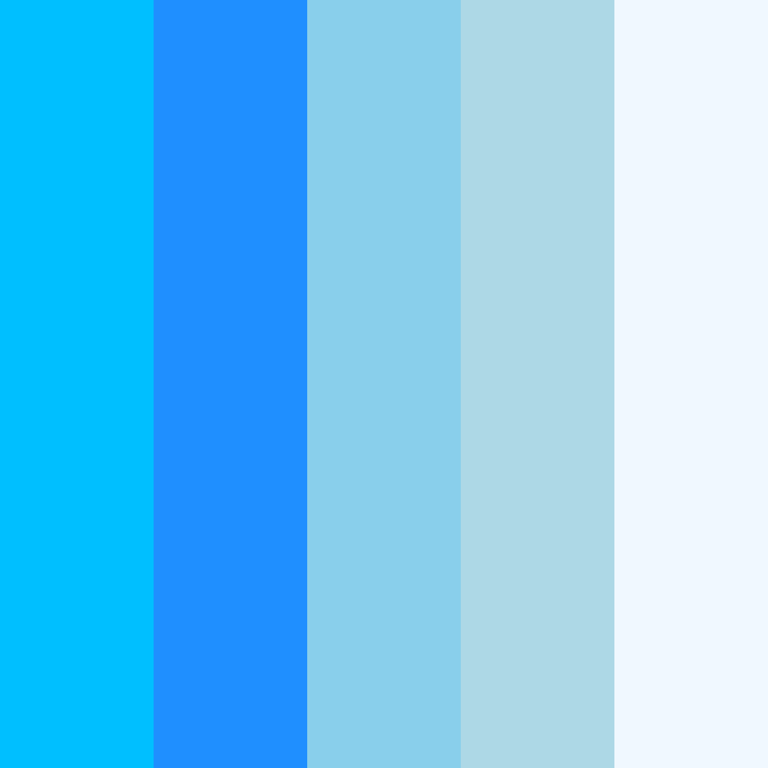 Azure Radiance Color Palette