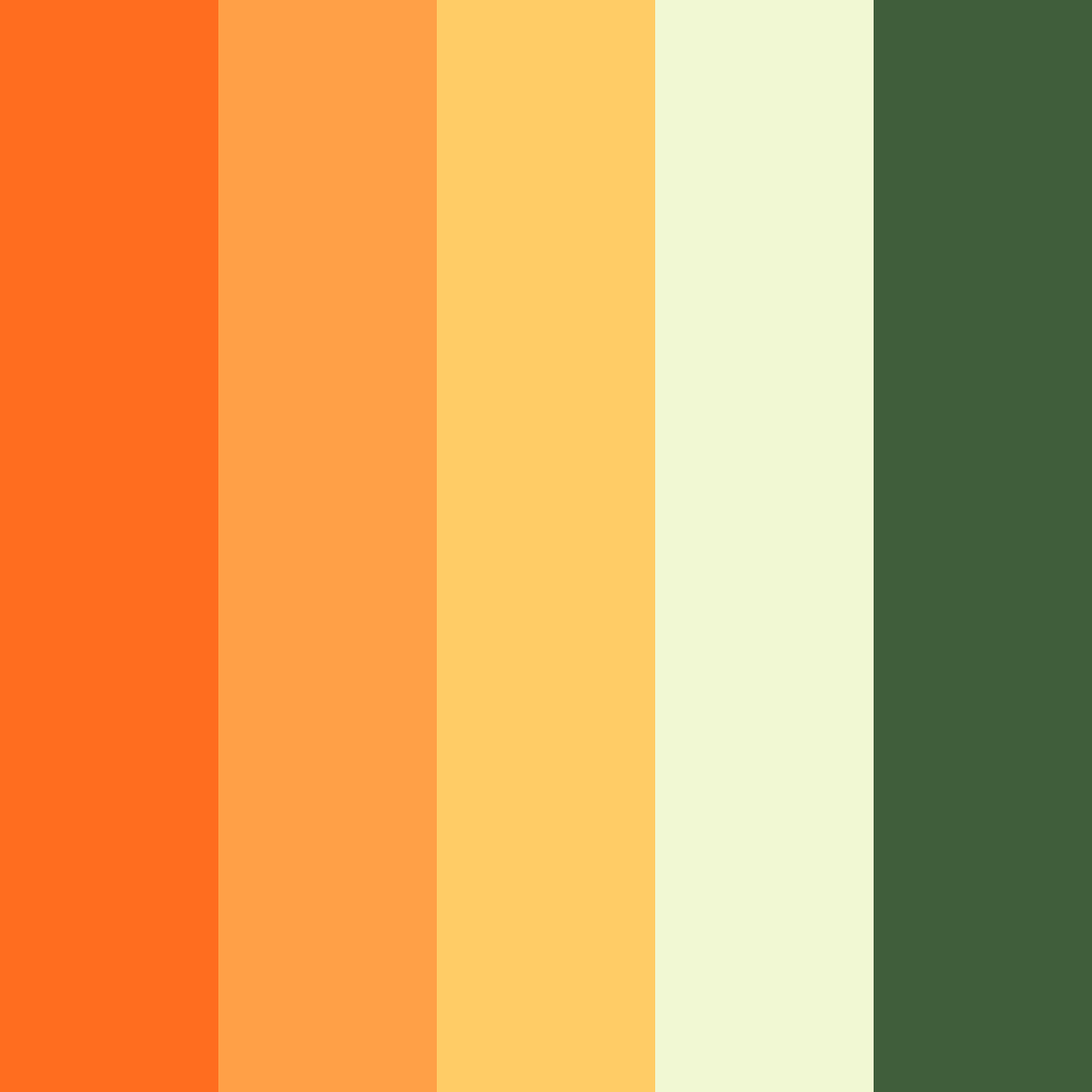 Koi Fish Color Palette