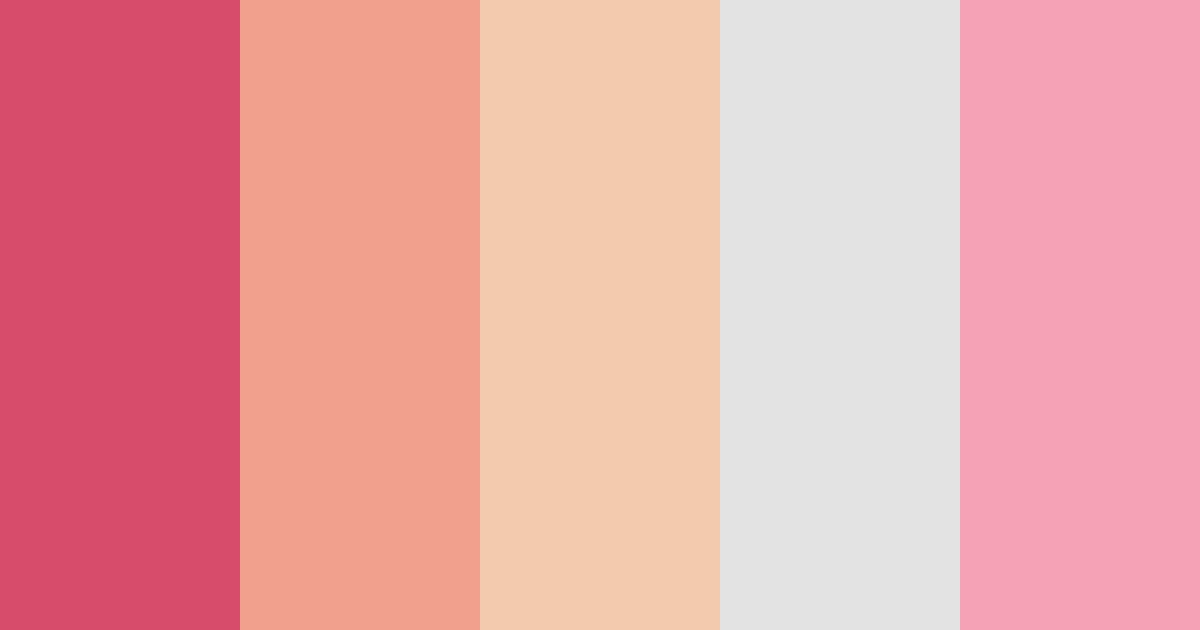 Amy Rose Color Palette