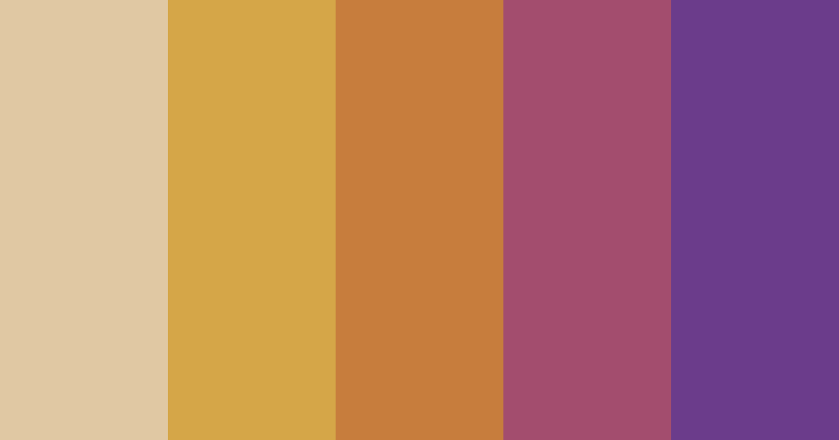 Mystic Flour Cookie Color Palette