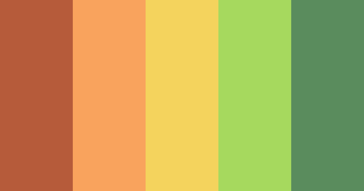 Ginger Brave Color Palette