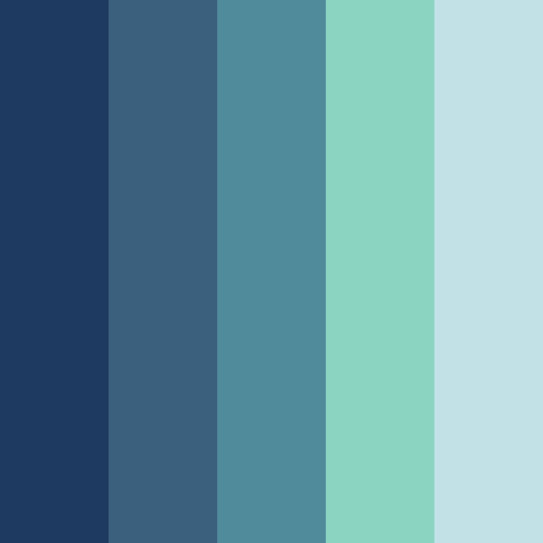 Dark Sea Mermaid Color Palette