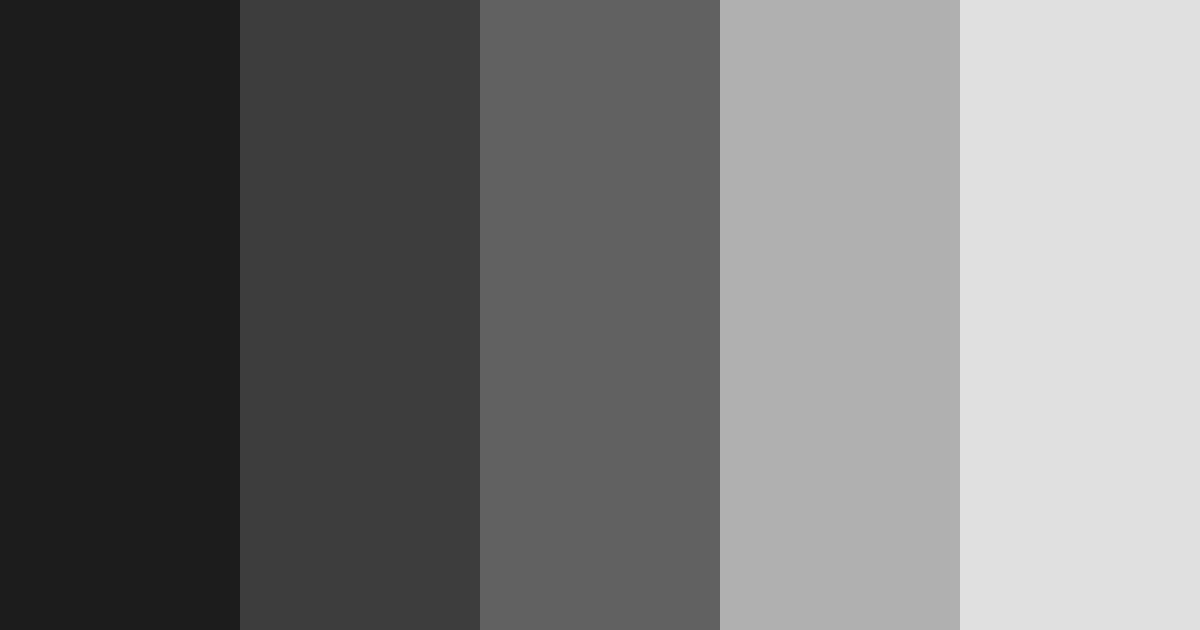 Monochrome Time Color Palette