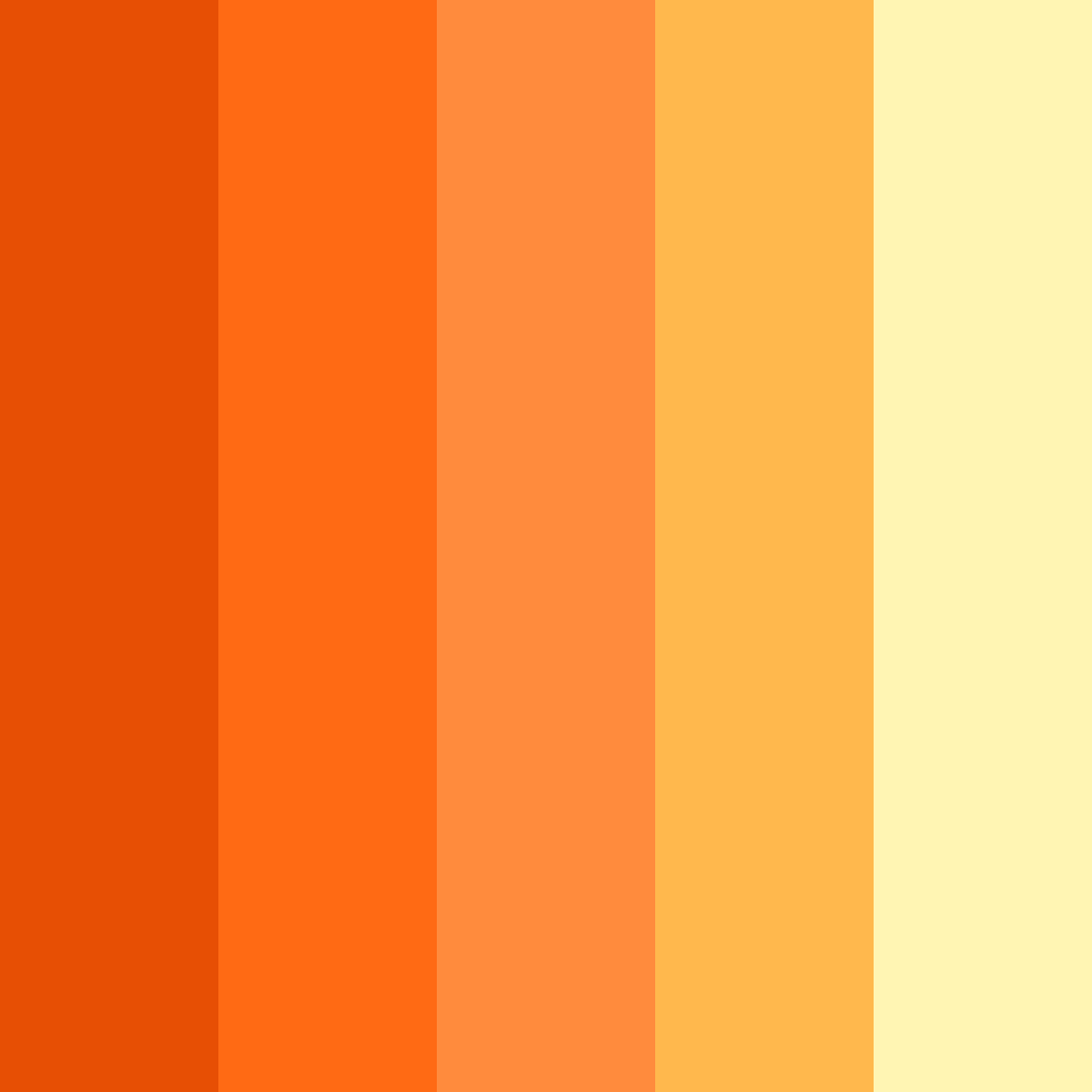Trinidad Sunset Color Palette